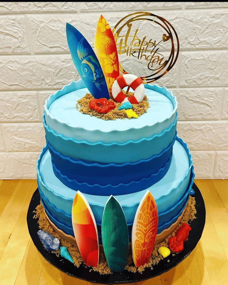 2 Tier Cakes | Simple 2-Level Custom Cakes – Cakebellies