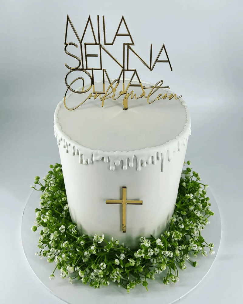 Custom Confirmation Cakes | Personalise Your Confirmation Cake ...